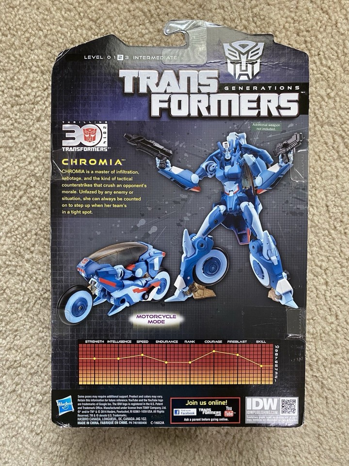 Hasbro Transformers Generations Chromia NEW | eBay