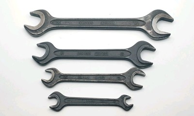 4 Dowidat Double Open-End Wrench DIN 895 German Metric Automotive Tool ...