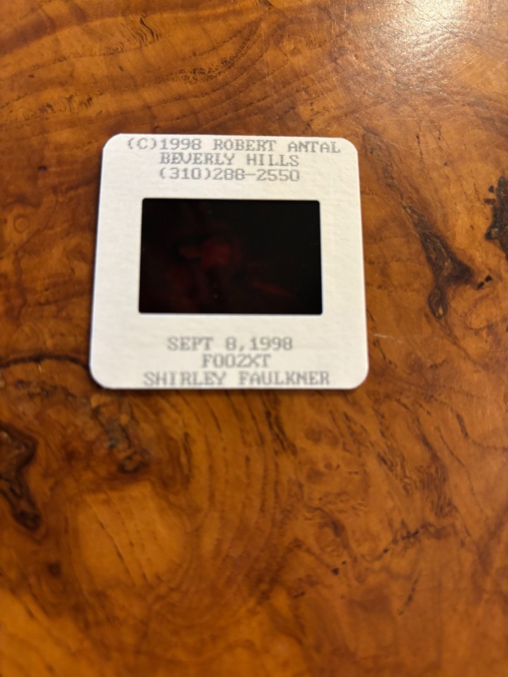 Model SHIRLEY FAULKNER PHOTO SHOOT Nude 35MM Slide (6146) | eBay