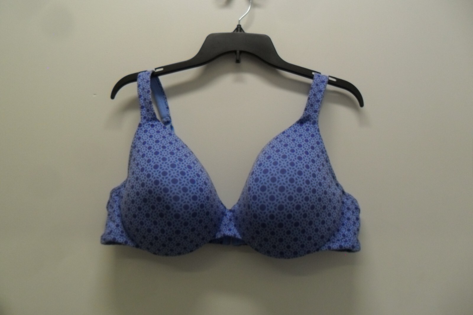 NWOT Comfort Choice Underwire Back Hook Blue Bra Size 46B | eBay