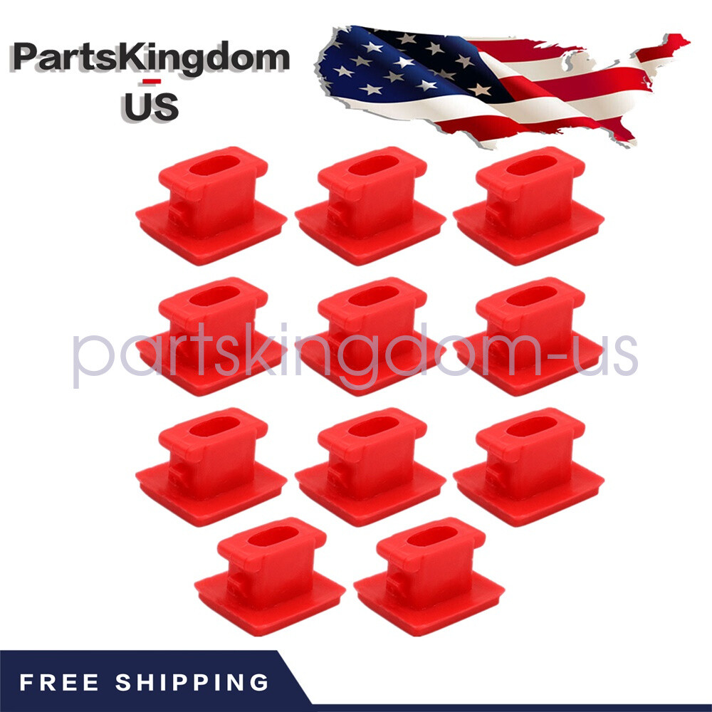 NEW 10PCS RED Dash Trim Clips Retainer For BMW E46 E65 E66 E83 USA | eBay