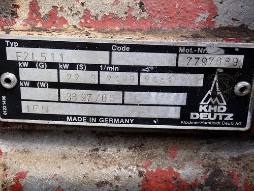 Deutz F2L511 Diesel Engine RUNS MINT! VIDEO! LOW HOURS! 511 | eBay