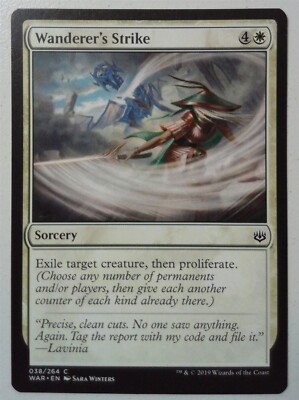 Wanderer's Strike *Common* Magic MtG x1 War of the Spark | eBay