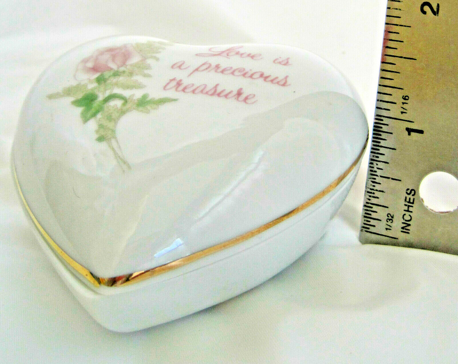 Designers Collection Love Talk Trinket Ring Jewelry Storage Box Vintage ...