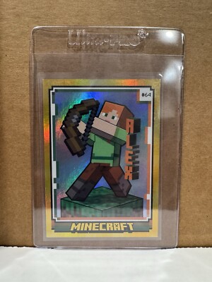 2024 Panini Prizm Minecraft #64 ALEX GOLD Optichrome Refractor /99 SSP ...
