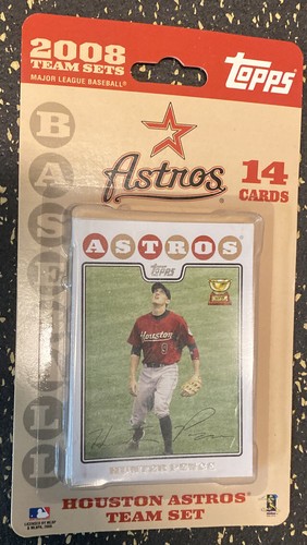 MLB 2008 Topps Baseball Cards Houston Astros Team Set | eBay