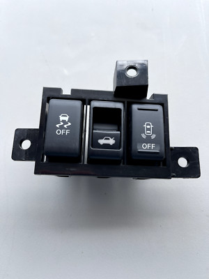 2012 INFINITI G37 COUPE VDC OFF TRACTION CONTROL & TRUNK LID OPENER ...