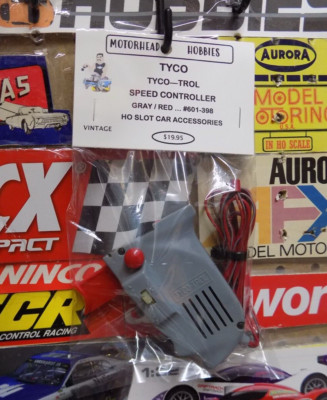 TYCO, TYCO-TROL SPEED CONTROLLER, BARE LEAD, HO SLOT CAR ACCESSORIES ...