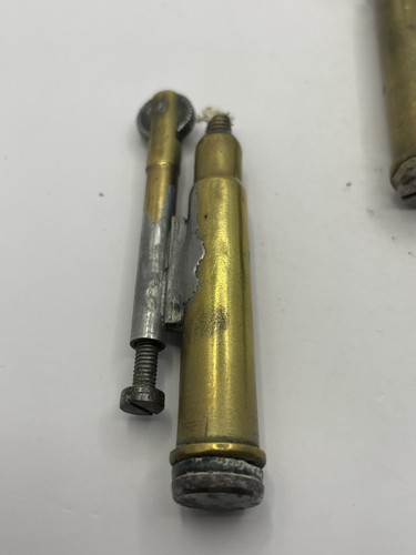 VINTAGE WWII TRENCH ART BRASS LIGHTERS SHELL/BULLET CASINGS | eBay