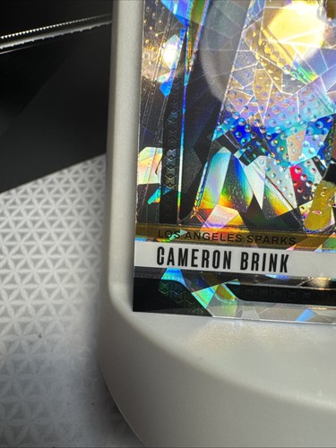 Cameron Brink Rookie 2024 Panini Prizm WNBA Image Variation Cracked Ice ...