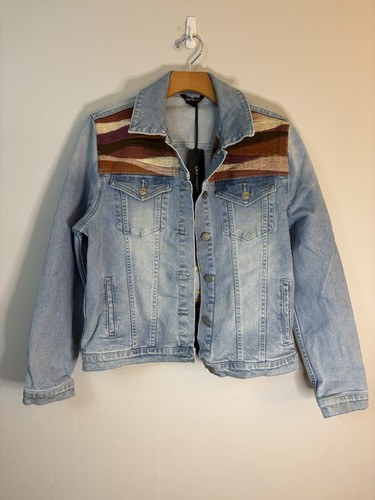 Driftwood Sunset Jean Jacket Sz L NWT | eBay