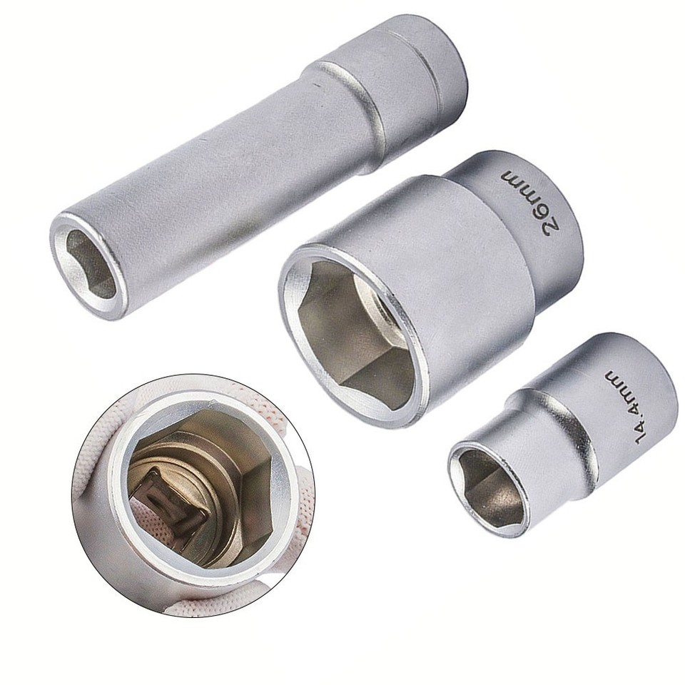 Socket & Tool Nuts Multi-Toothed Socket 1/2 Socket 3Pcs For Injection ...