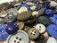 Lot 100 Mixed Assorted BLUE Vintage & New Buttons | eBay