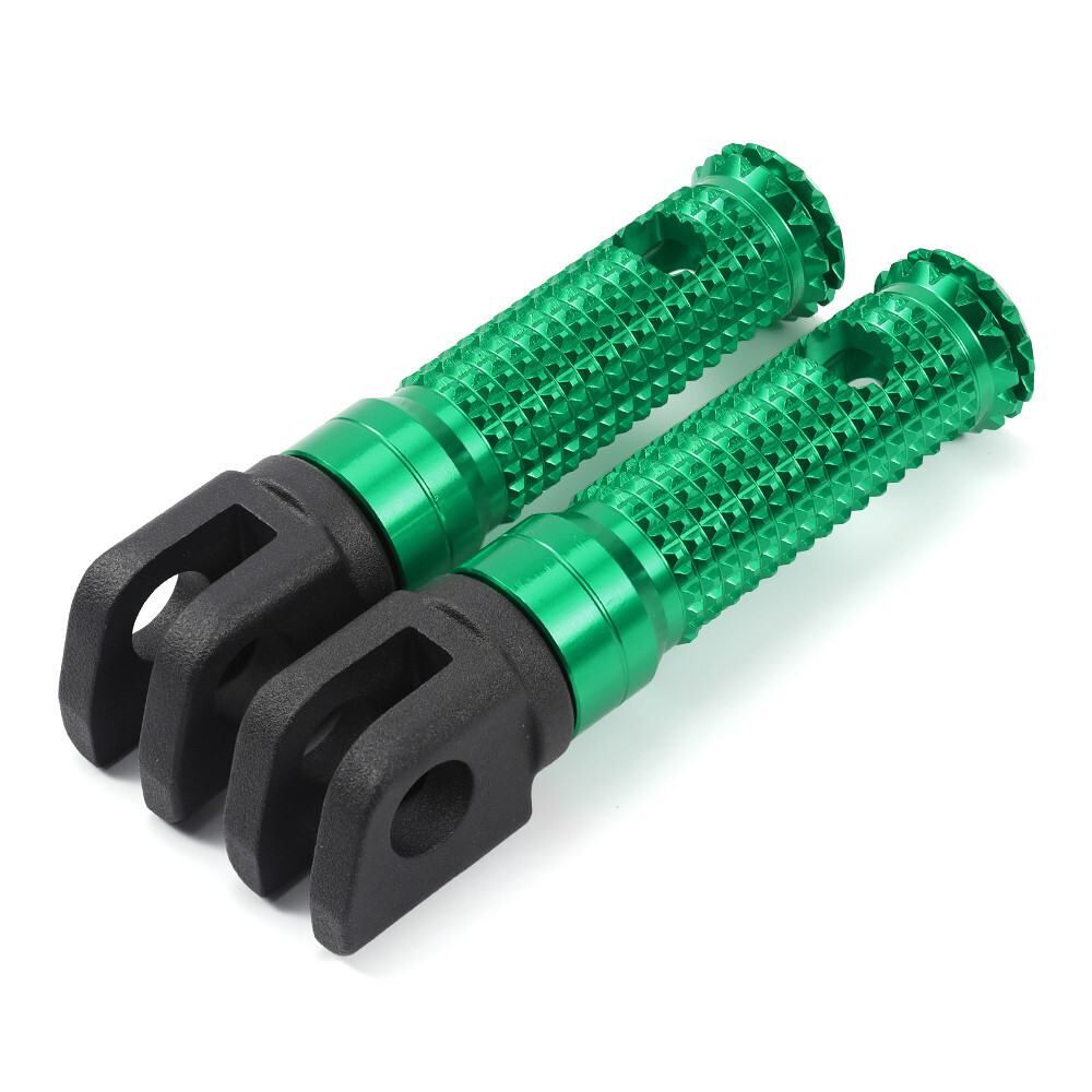 Front Foot Pegs Adapters For KAWASAKI NINJA 250R 650/R ZX6R ZX14R ...