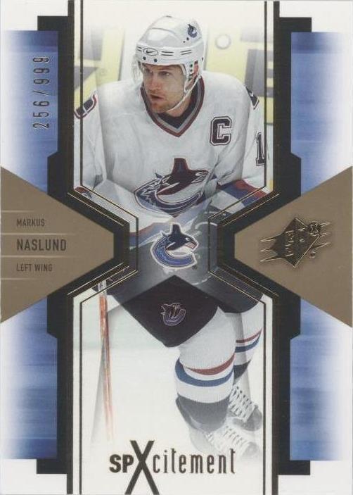 2006-07 SPx - Spxcitement Markus Naslund #X96 /999 for sale online | eBay