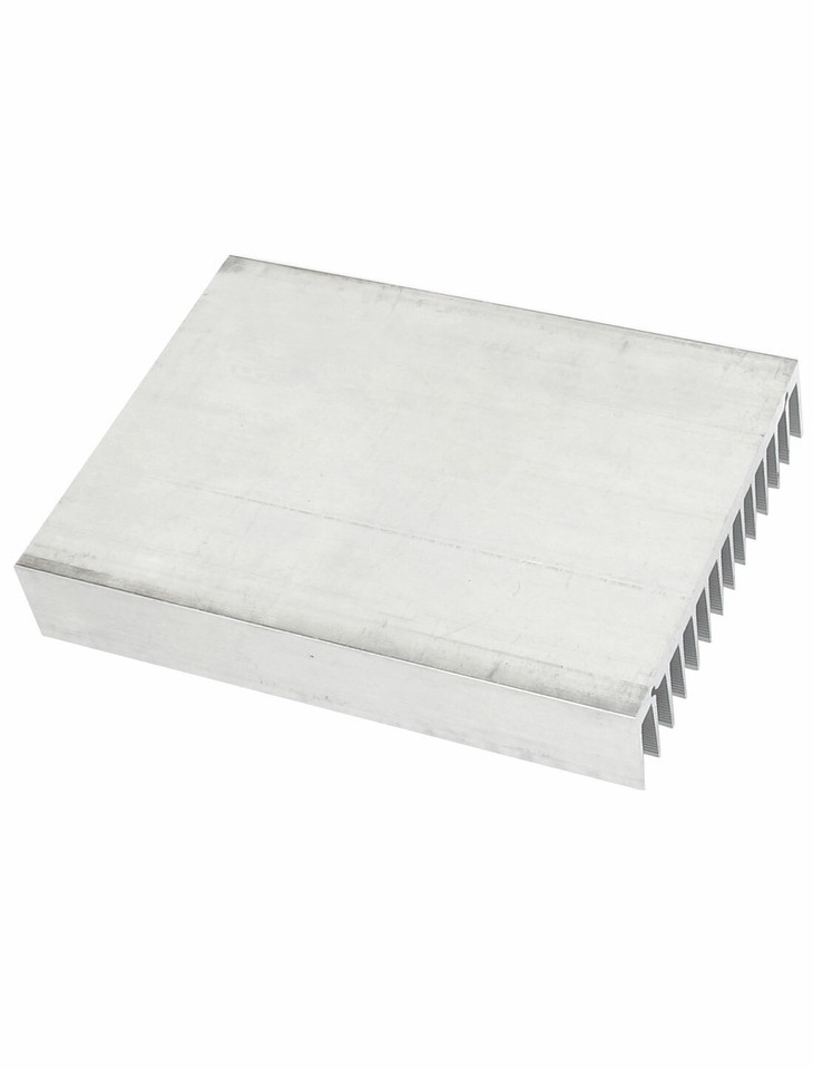 150mx110mx25mm Aluminum Rectangle Heat Diffuse Cooling Fin Heatsink | eBay