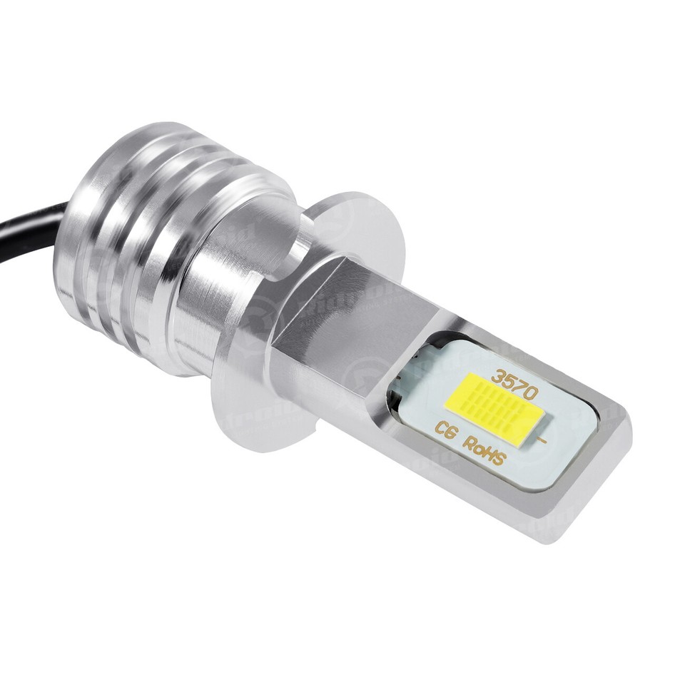 Pair H3 3000K Yellow 100W High Power LED Fog Light Driving Bulb DRL | eBay