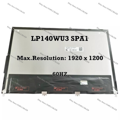 LP140WU3 SPA1 1920x1200 IPS 14 Inch Laptop LCD Screen Display Panel ...