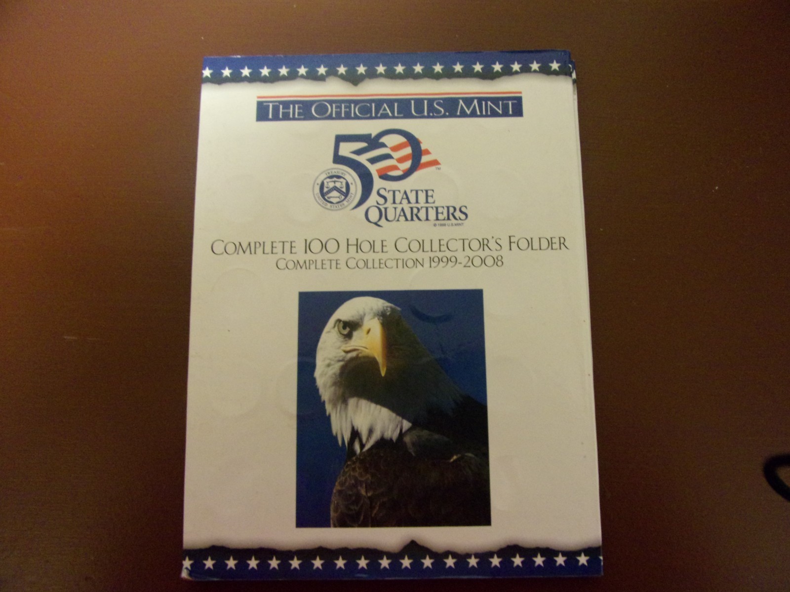 The Official US Mint 50 State Quarters Collectors Folder 1999-2008 with ...
