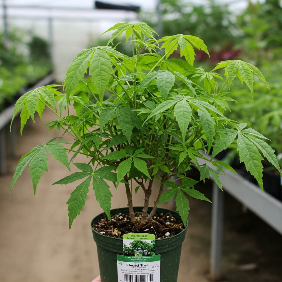 Chaste Tree Plant Live Vitex Agnus Castus Potted in 2.5Q Container ...