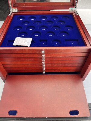 Kennedy U.S. half-dollar Centennial Collection 7 Tier Display Case New ...