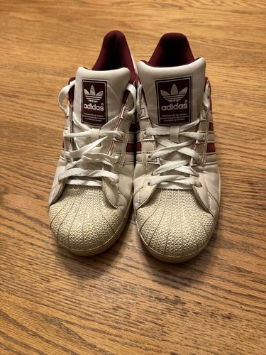 Mens Adidas Shell top collegiate Burgundy/White Sneakers | Sz 10 2011 ...