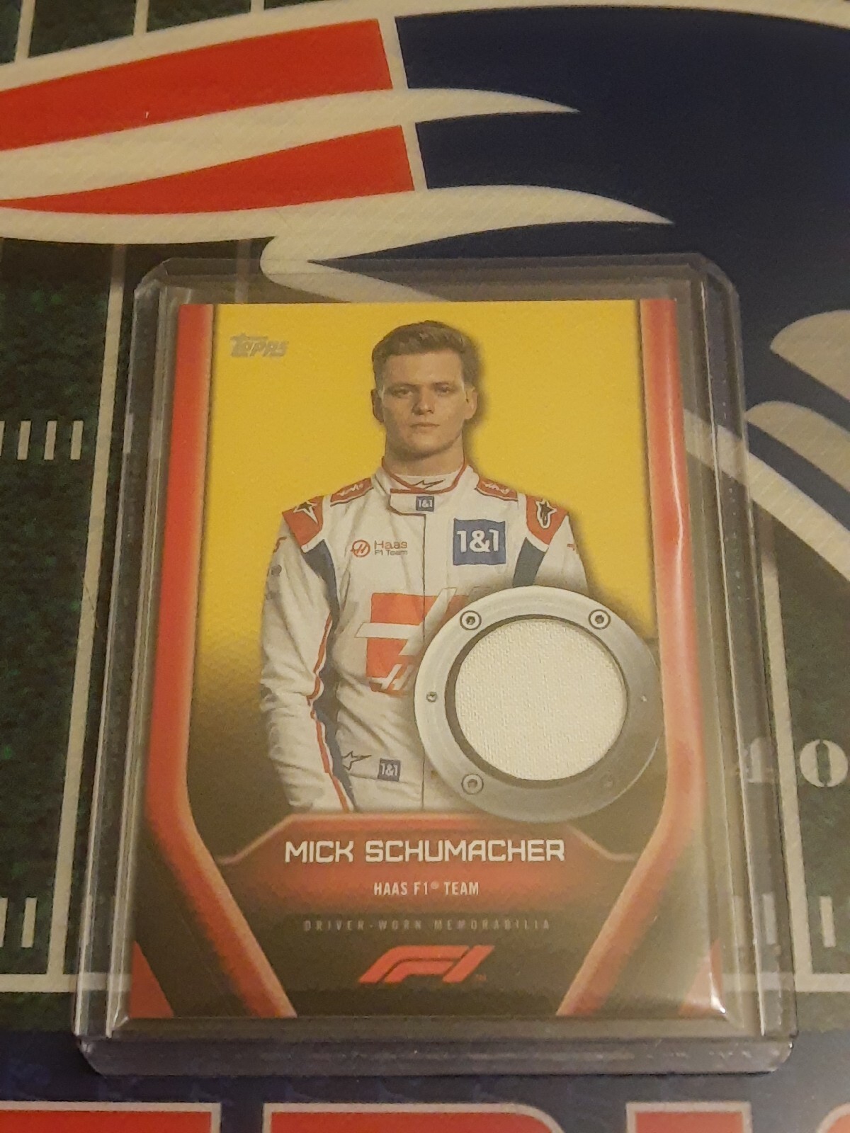 2022 Topps Formula 1 F1 Relic Mick Schumacher Gold Parallel 30/50 | eBay