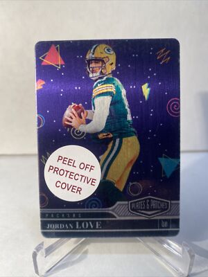 2023 Plates & Patches JORDAN LOVE Green Bay Packers ARCADE MODE METAL ...