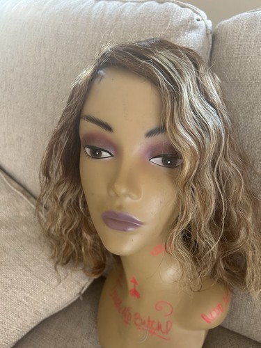 12 Inch. Human Hair Mixed Lace Front Wig | eBay