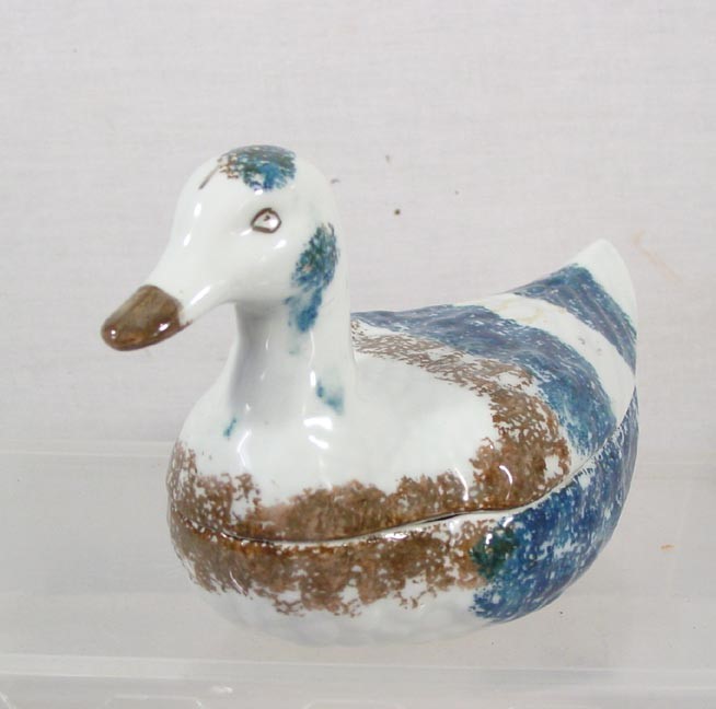 19th Century M S Kuznetsov Russian Porcelain Duck Box/Jar | eBay