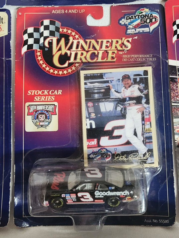 Dale Earnhardt Lot of 11 Sealed Winner Circle & The K-2 1/64 NASCAR ...