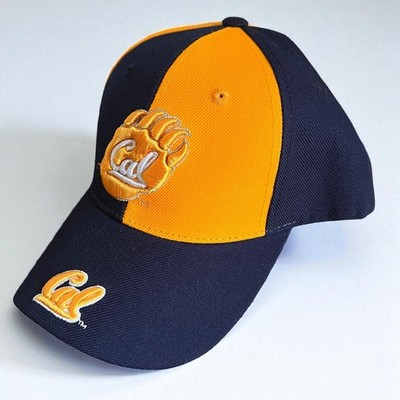 Vintage Cal Berkeley Golden Bears Hat Cap Navy Gold Collegiate Licensed ...