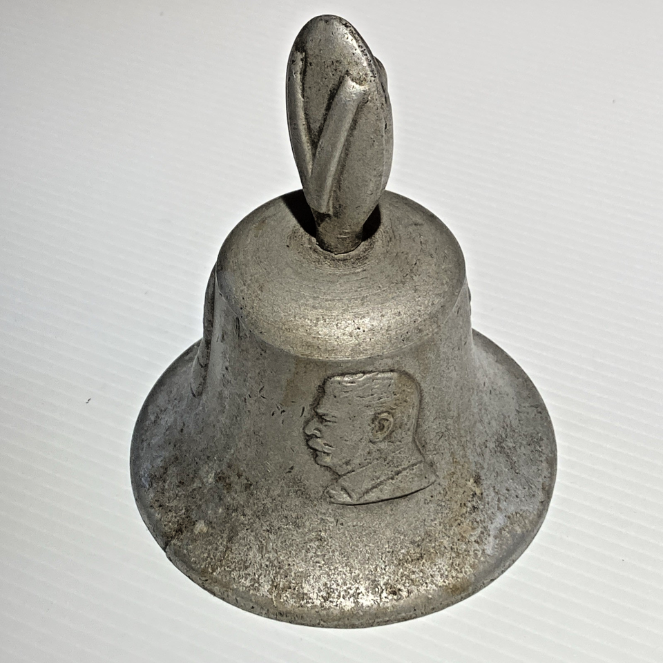 VINTAGE WW2 VICTORY BELL CAST FROM GERMAN AIRCRAFT FOR RAF BENEVOLENT ...