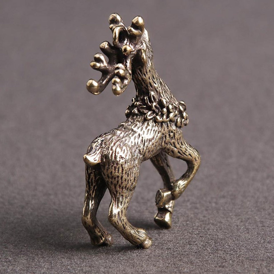 3 PCS Brass Ornaments Pendant Vintage Necklace Backpack Pendant ...