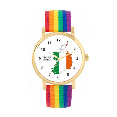 Toff London TLWS-69745 Ladies Ireland Flag Watch | eBay UK