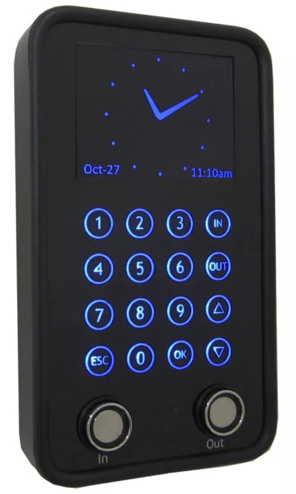 TimePilot VETRO Electronic Time Clock Includes Starter Kit # 4520 for ...