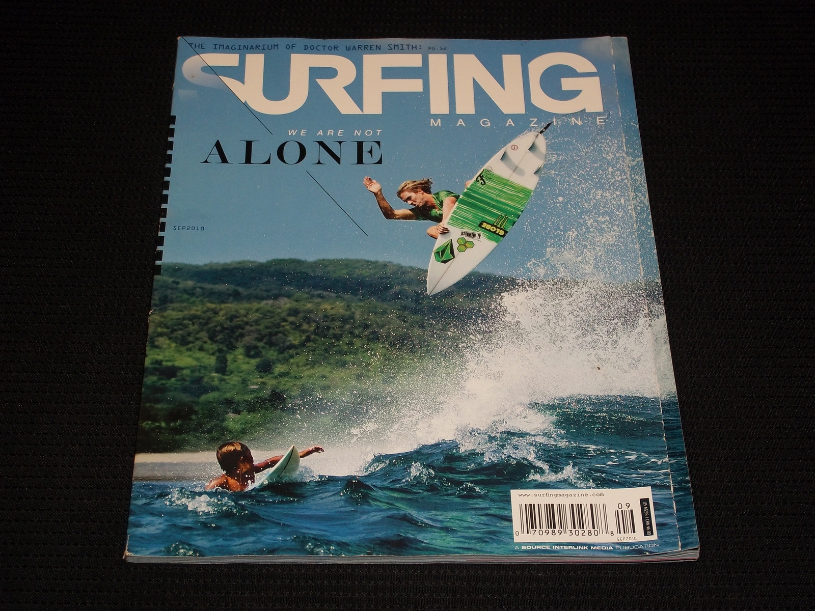 2010 SEPTEMBER SURFING MAGAZINE - LAURIE TOWNER NICE SURFING COVER - L ...
