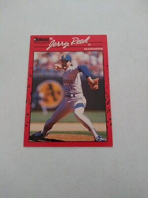 1990 Donruss Seattle Mariners Baseball Card #614 Jerry Reed Item 0076 ...