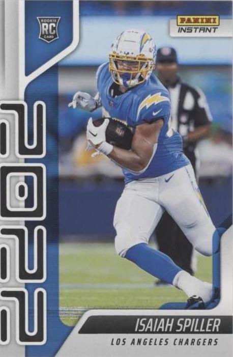 2022 Panini Instant NFL - Year One Isaiah Spiller #Y33 /874 (RC) for ...