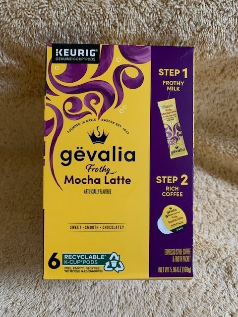 Gevalia Frothy MOCHA LATTE Keurig K Cup & Frothy Packets - 2 Boxes - 6 ...
