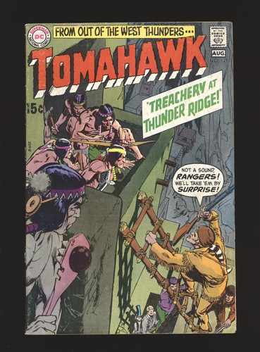 Tomahawk # 129 - Neal Adams cover VG/Fine Cond | eBay
