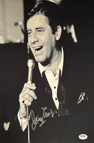 Jerry Lewis Signed 11x14 Photo Comedian PSA W59975 | eBay