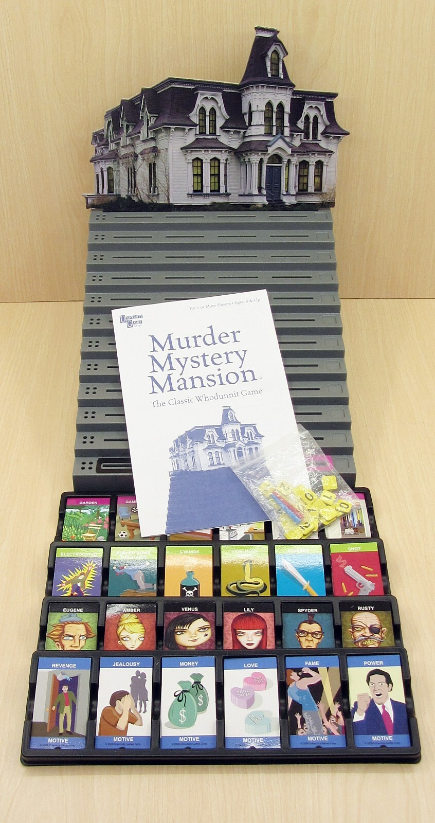 Murder+Mystery+Mansion+The+Classic+Whodunnit+Board+Game+University ...