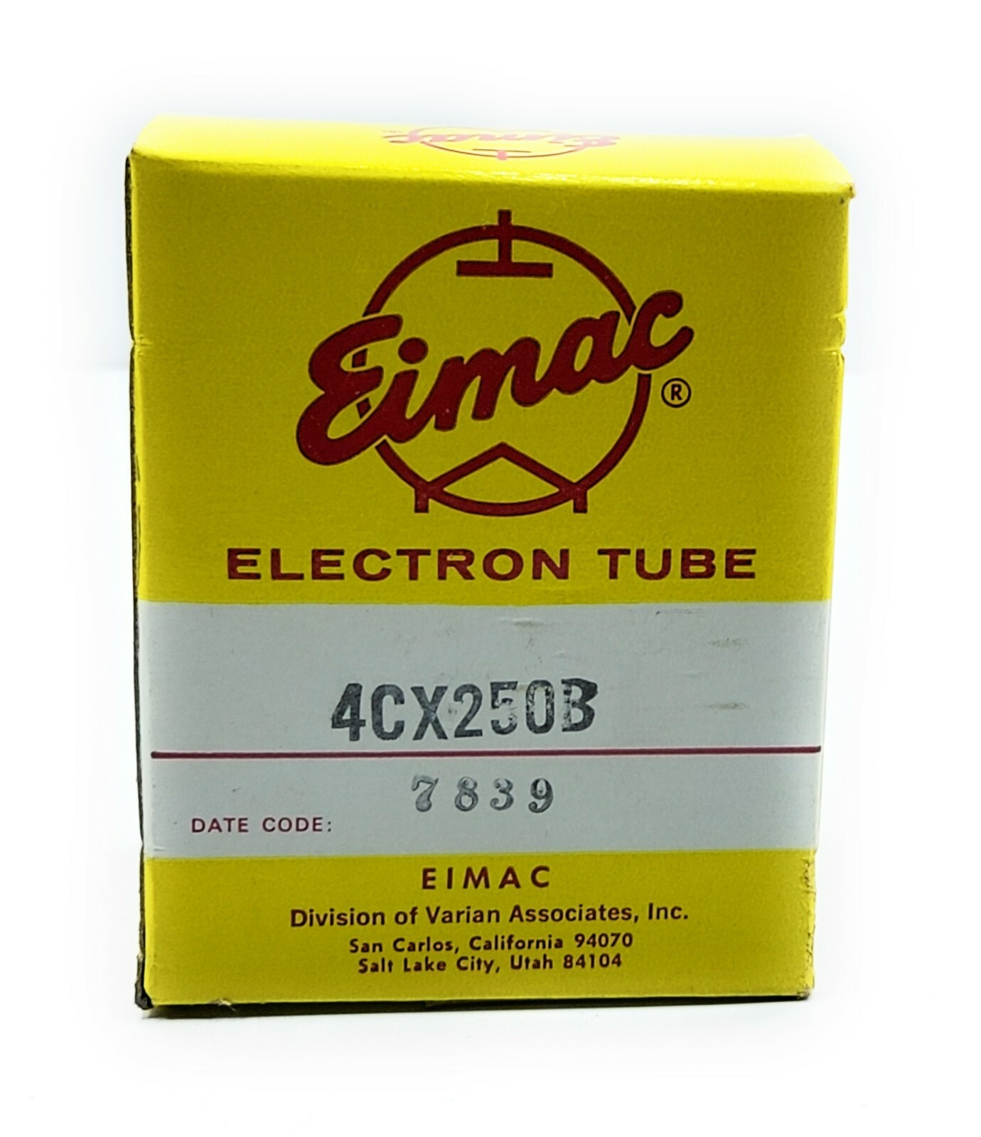 Eimac 4CX 250B Ceramic Tube for sale online | eBay