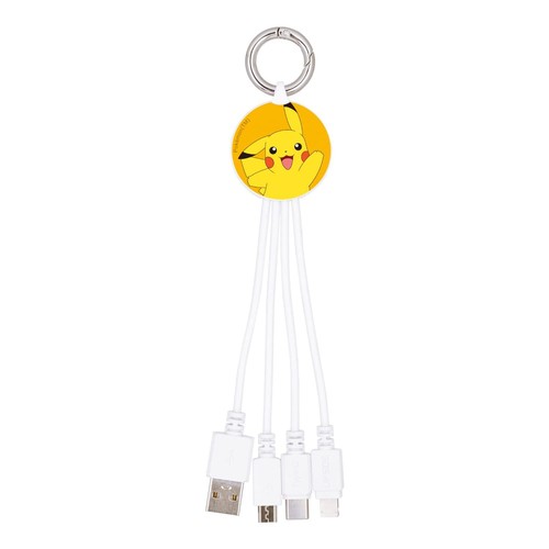 Gourmandise Pokemon Multi Charging Cable Pikachu POKE-828A | eBay