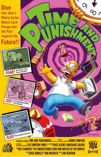 Simpsons Homer Punishment Time Travel Toaster Halloween Treehouse of ...