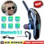 Wireless Bluetooth 5.2 Earpiece Headset Driving Trucker Earbuds Noise ...