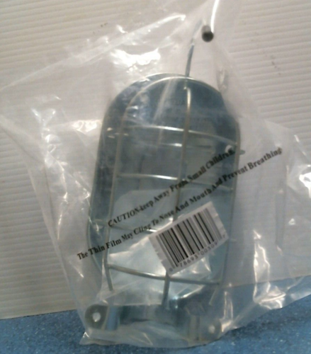 Woods Trouble Work Light Chrome Metal Bulb Guard Replacement Shield ...