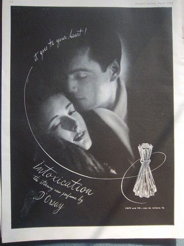 1941 Intoxication by D'Orsay Perfume Goes to Heart Romantic Original ...