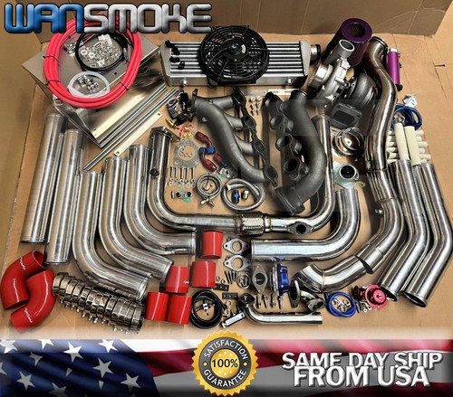 T76 Turbo Kit V8 LS LS1 LS2 LS3 LS6 for Silverado Sierra 4.8 4.8 5.3 6. ...